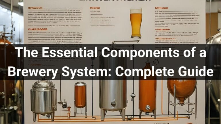 The Essential Components of a Brewery System: Complete Guide - COFF